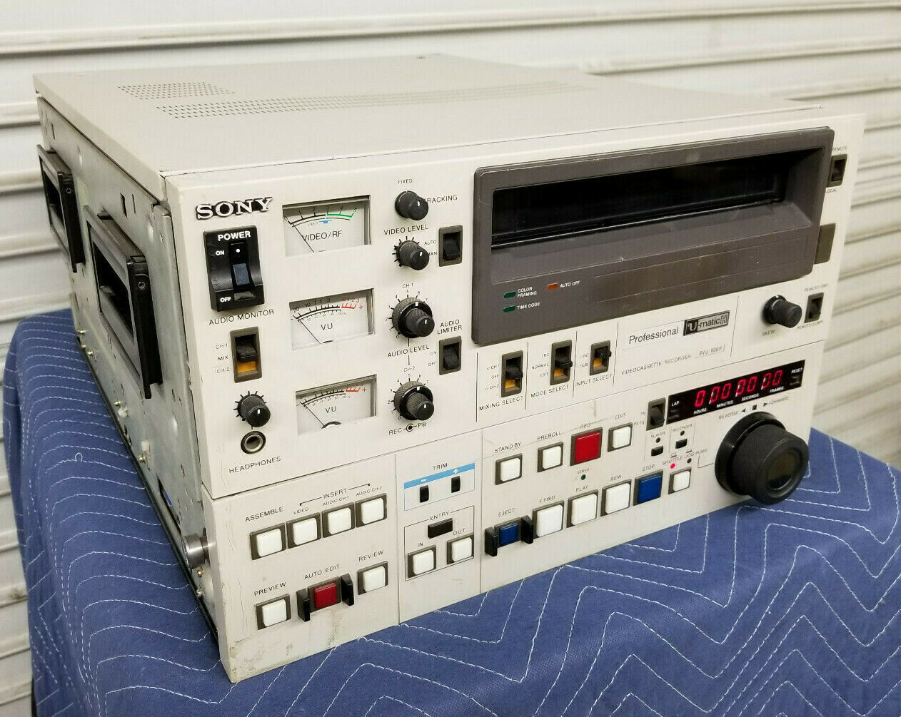 U-Matic Video Tape Transfer to Digital Files Oxfordshire UK | Broadcast ...