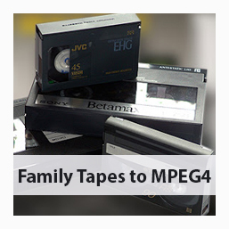VHS Tape Conversion | Converting All Your Family Memories to MPEG4 or ...